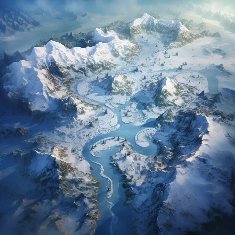 Tabletop RPG Fantasy World Maps Midjourney Prompt | PromptBase