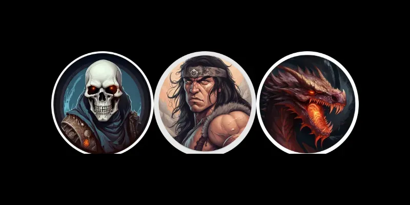 Fantasy Rpg Token Portraits Generator App | PromptBase