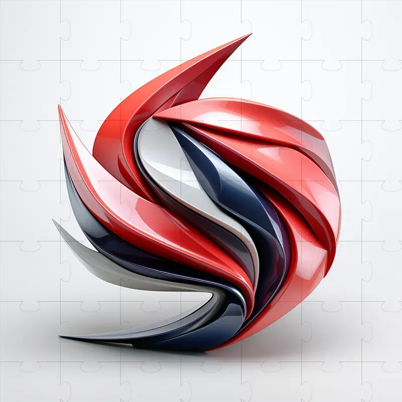 Hyper-detailed Logos In 3D Rendering Midjourney Prompt | PromptBase