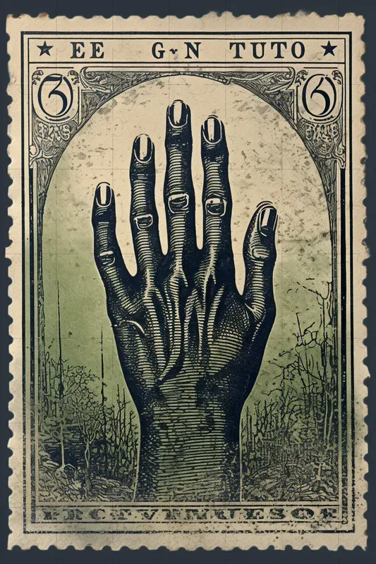 Occult Postage Stamps Midjourney Prompt | PromptBase