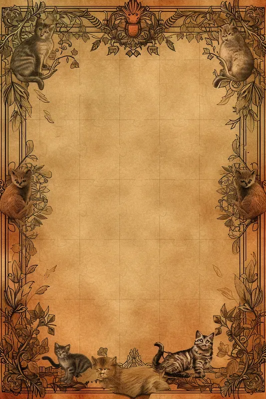 Victorian Gothic Paper Templates Midjourney Prompt | PromptBase