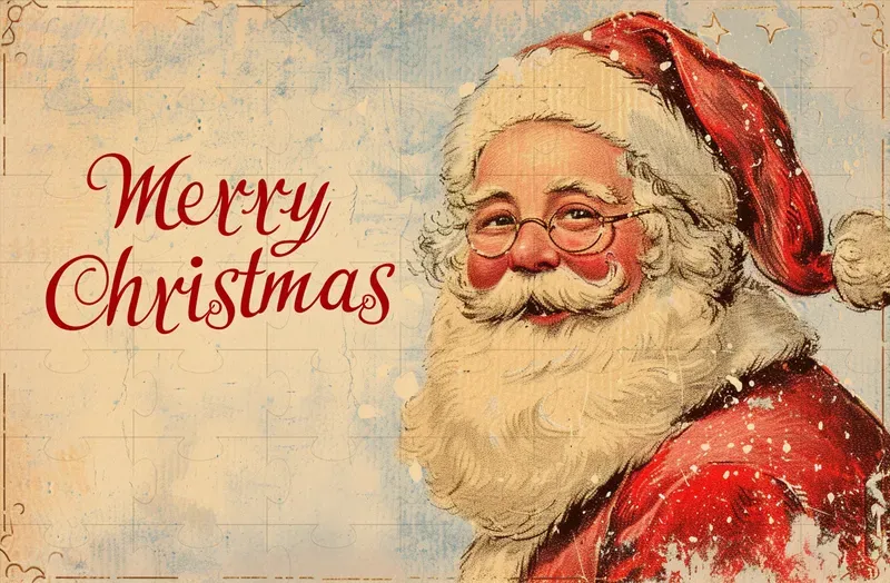 Vintage Merry Christmas Postcards Midjourney Prompt | PromptBase