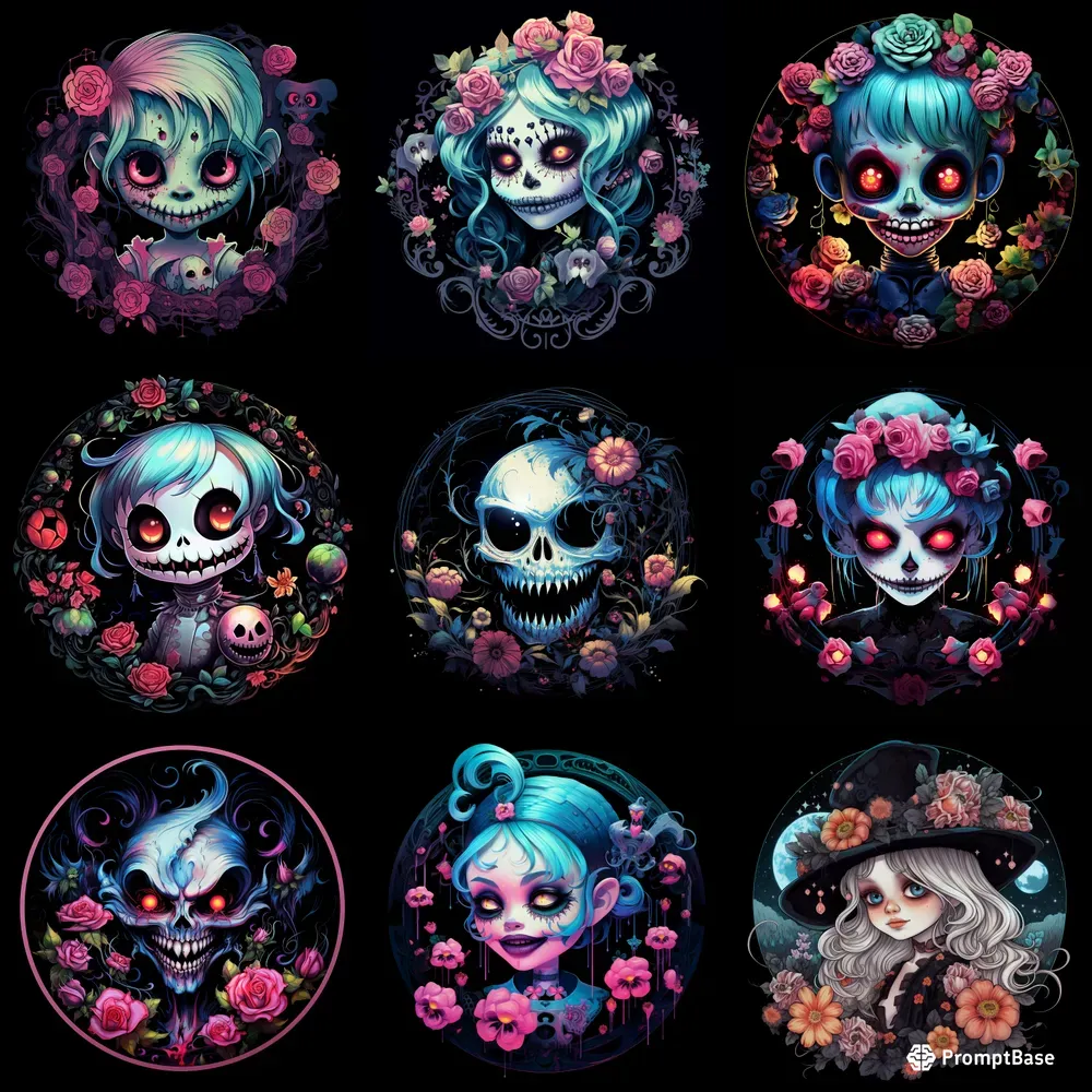Creepy Doll Head Designs Midjourney Prompt | PromptBase