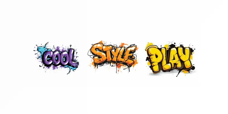 Graffiti Texts Midjourney Prompt | PromptBase