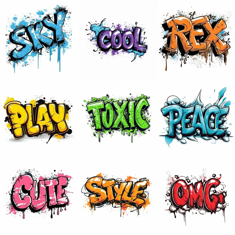 Graffiti Texts Midjourney Prompt | PromptBase