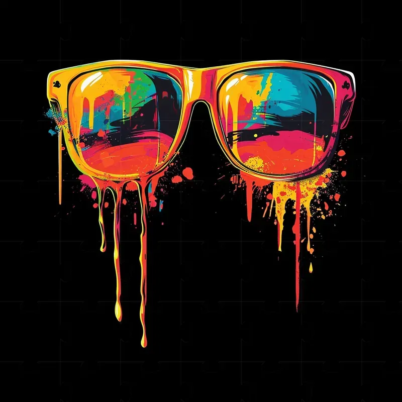 Dripping Art Tshirt Designs Midjourney Prompt | PromptBase