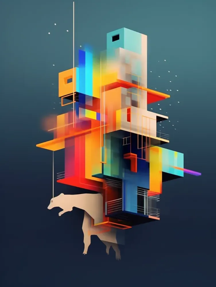 Abstract Posters Midjourney Prompt | PromptBase