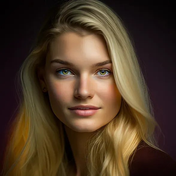 Realistic Portraits Of Young Women Midjourney Prompt | PromptBase