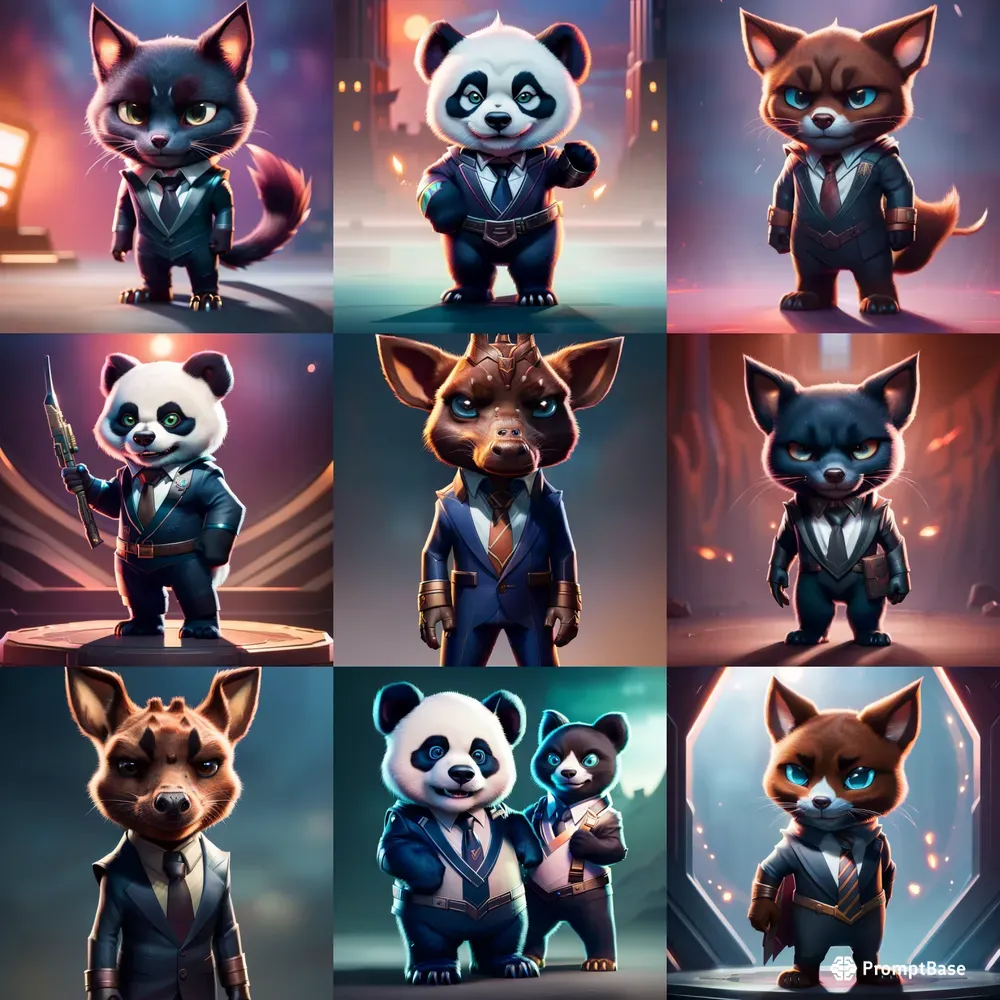 Animal Villain Ideas Stable Diffusion Prompt | PromptBase