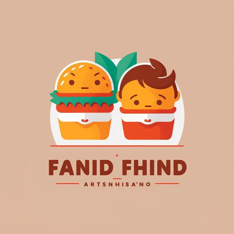 Simple Fast Food Logos Midjourney Prompt | PromptBase