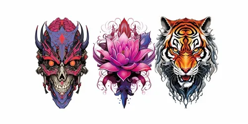 Realistic Tattoo Design Mockups Midjourney Prompt Promptbase