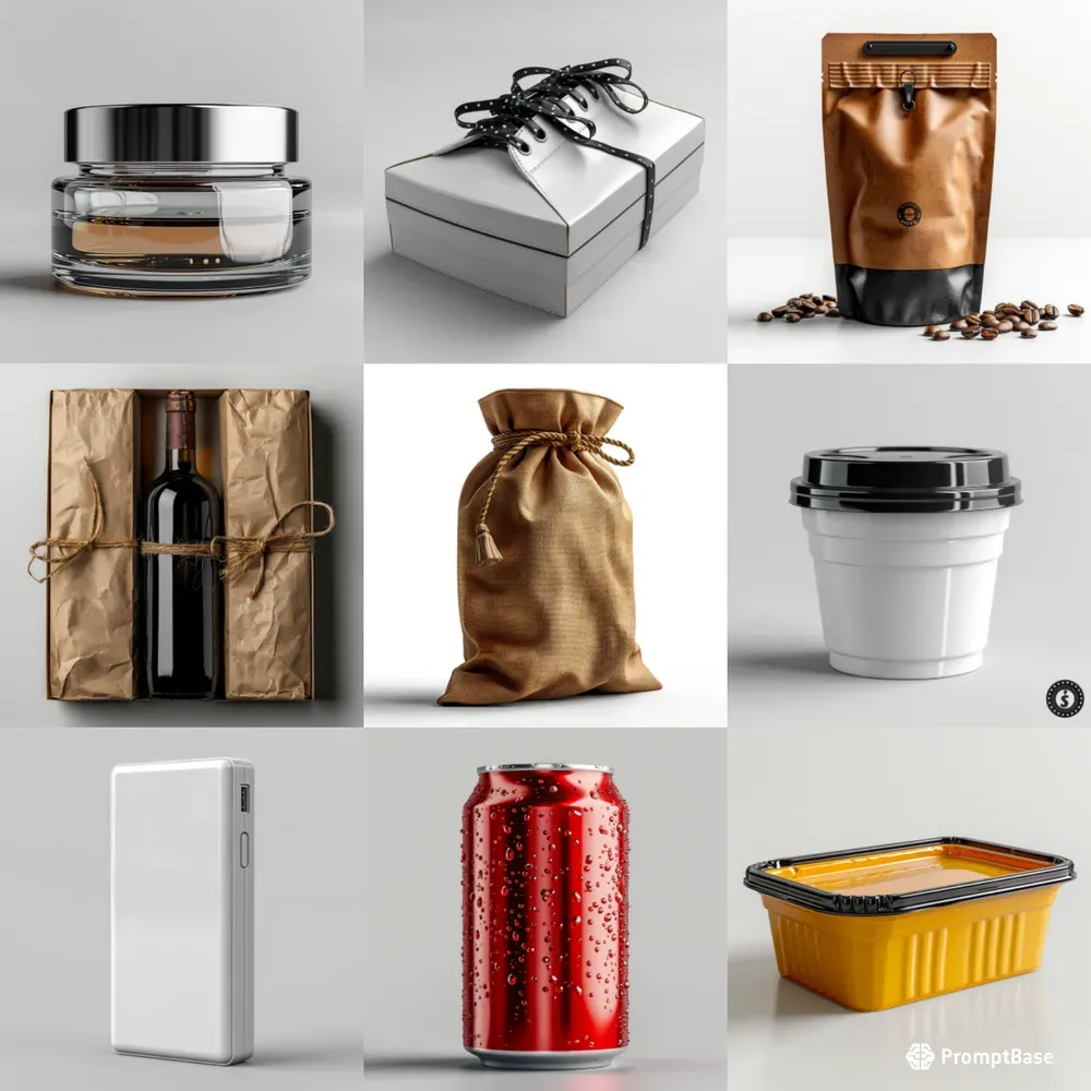 Hyper Realistic Packaging Mockups Midjourney Prompt | PromptBase