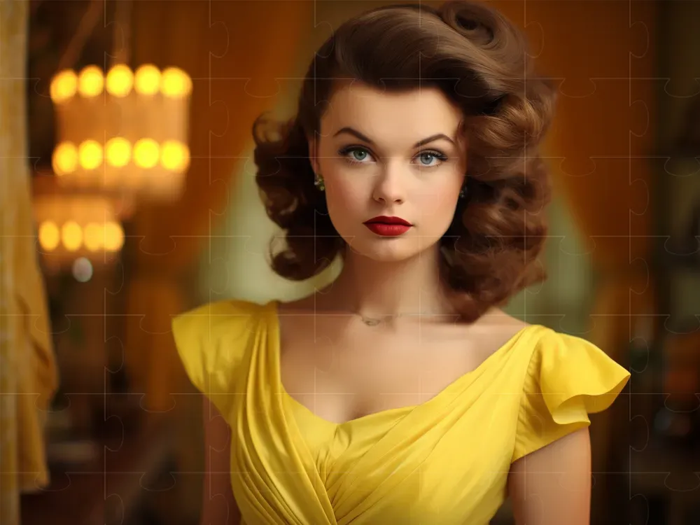 1940s Female Glamour Shots Midjourney Prompt | PromptBase