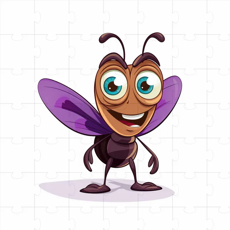 Cartoon Insect Bug Clipart Characters Midjourney Prompt | PromptBase