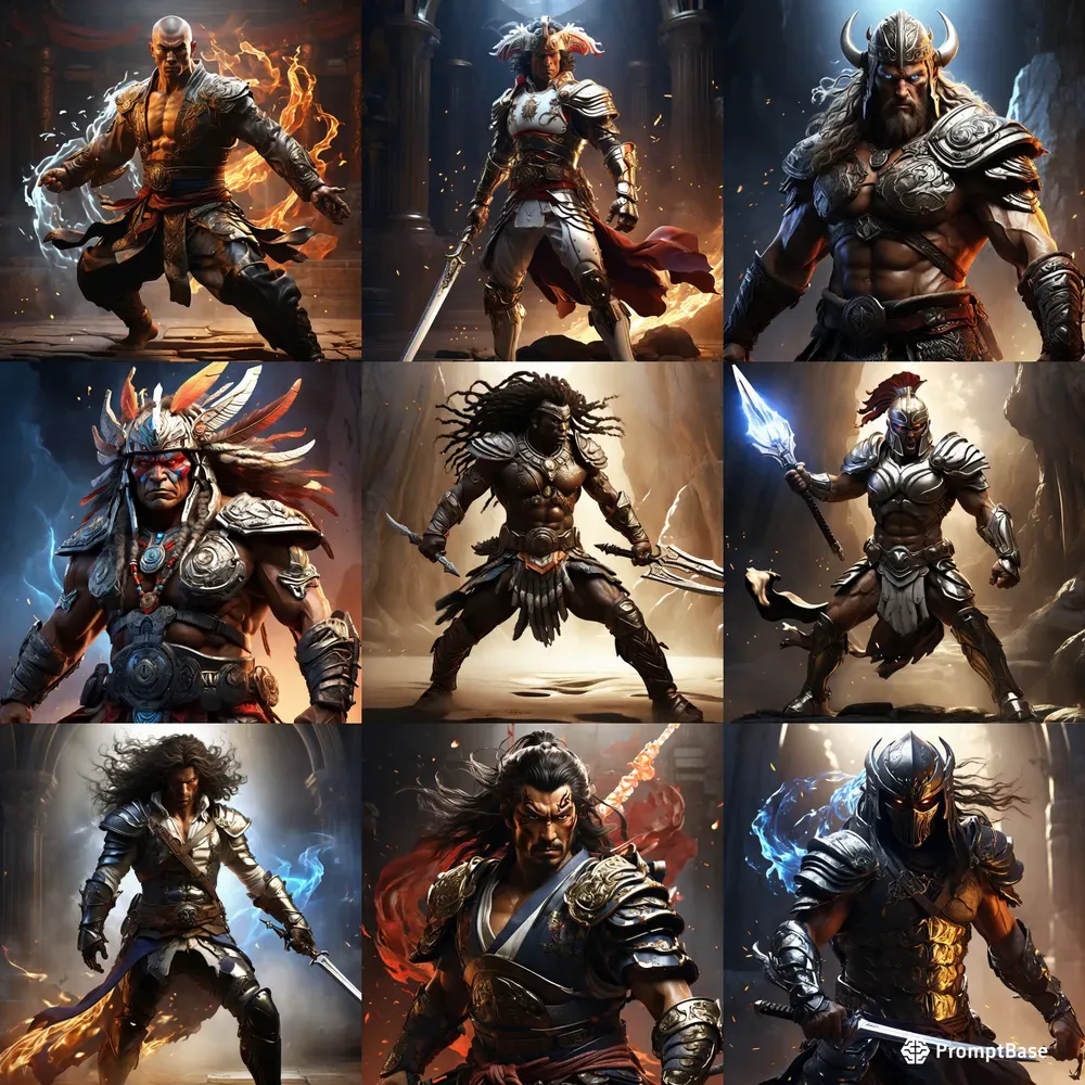 Battleforged Heroes Leonardo Ai Prompt | PromptBase