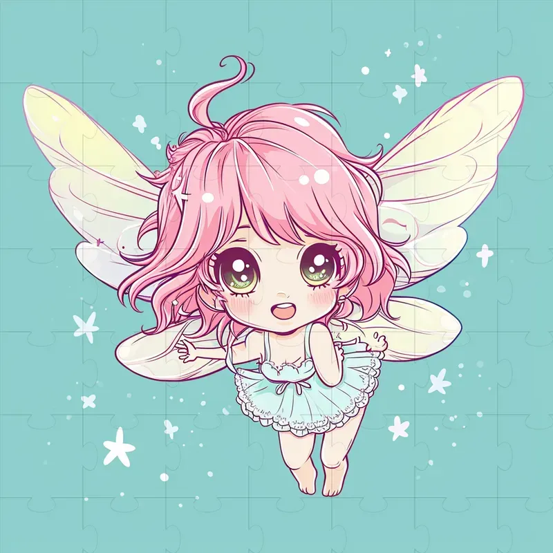 Cute Pastel Chibbi Drawing Art Midjourney Prompt | PromptBase