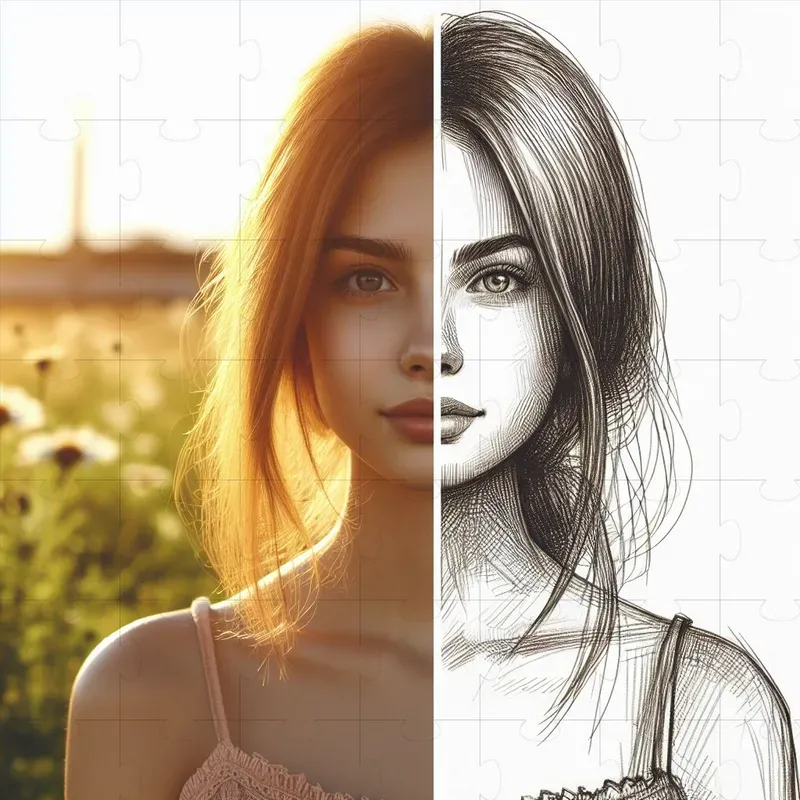 Real - Sketch Views Of Everything DALL·E Prompt | PromptBase