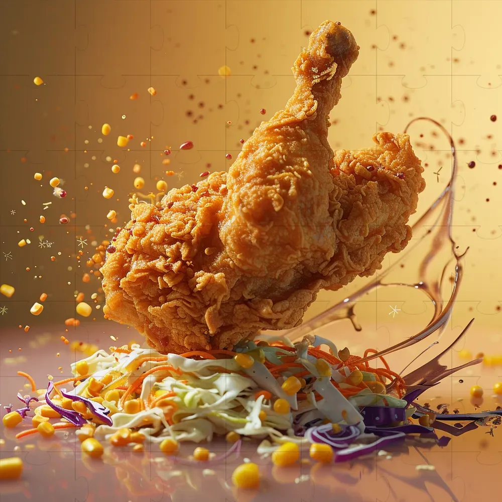 Realistic Food Photoshoots For Advertising Midjourney Prompt | PromptBase