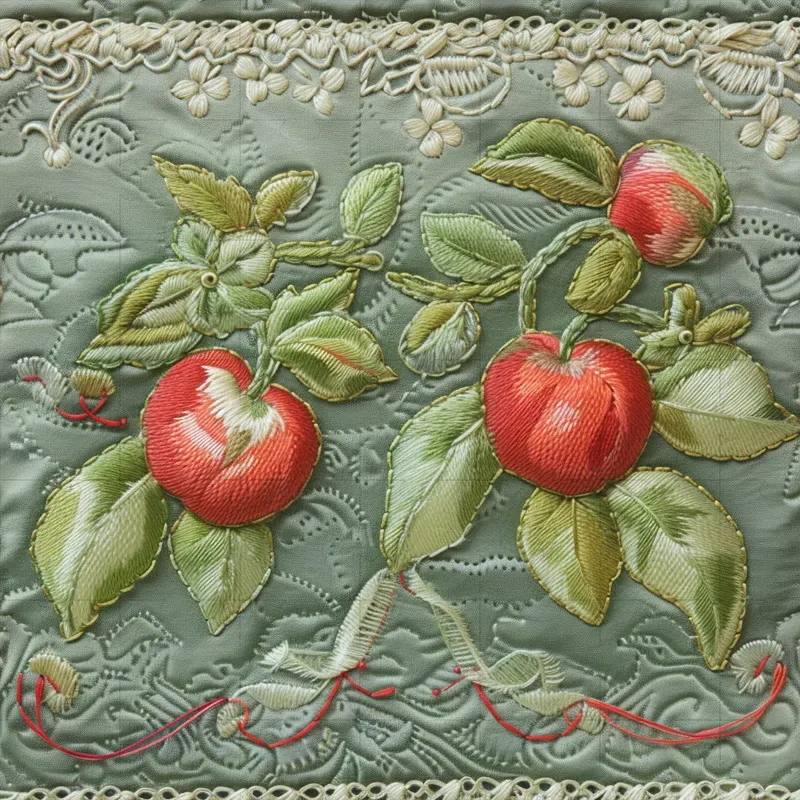 Realistic Embroidery Designs Midjourney Prompt | PromptBase