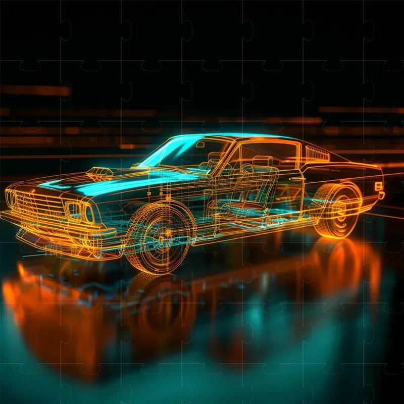 3D Rendered Cad Drawings Midjourney Prompt | PromptBase