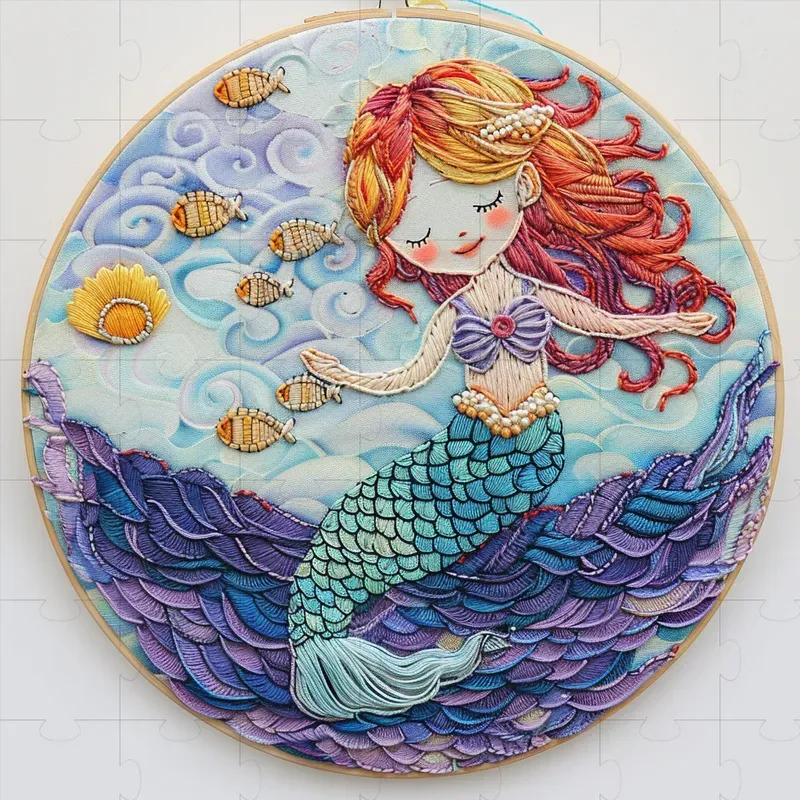 Realistic Embroidery Patterns Midjourney Prompt | PromptBase