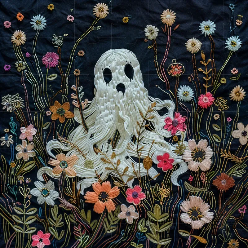 Realistic Embroidery Patterns Midjourney Prompt | PromptBase