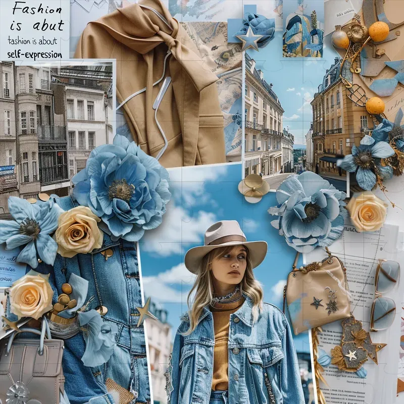 Aesthetic Moodboards For Any Type Templates Midjourney Prompt | PromptBase