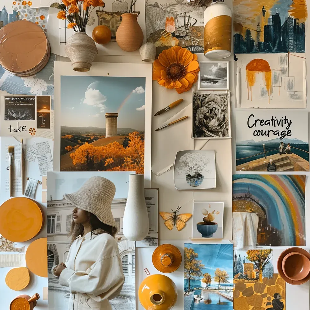 Aesthetic Moodboards For Any Type Templates Midjourney Prompt | PromptBase