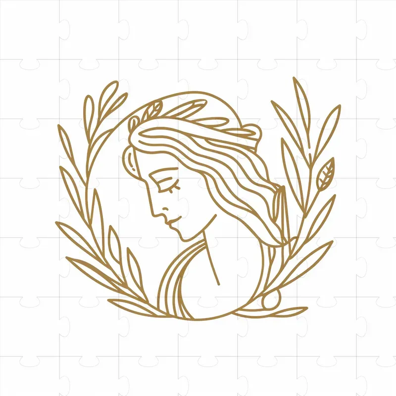 Simple Line Drawing Greek Artwork Midjourney Prompt | PromptBase