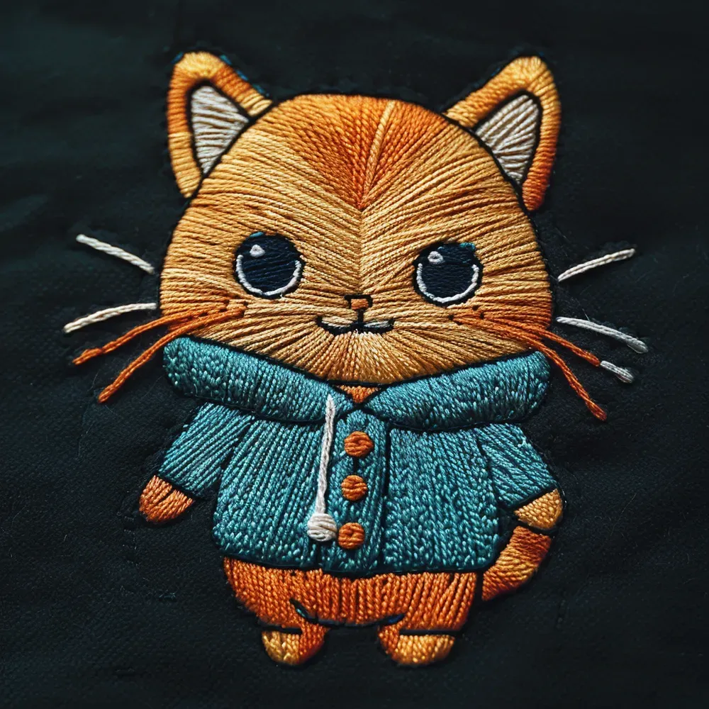 Realistic Embroidered Logos Midjourney Prompt | PromptBase