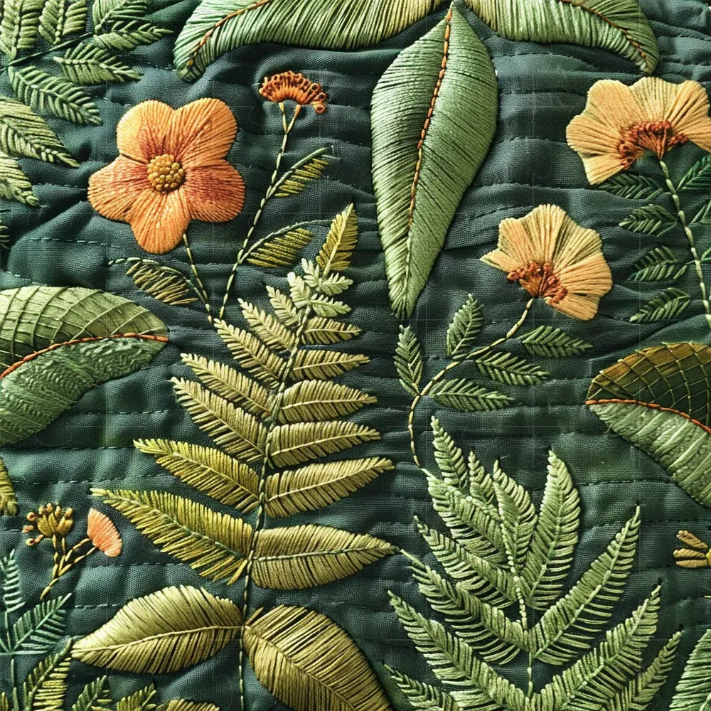 Realistic Embroidery Designs In Closeups Midjourney Prompt | PromptBase