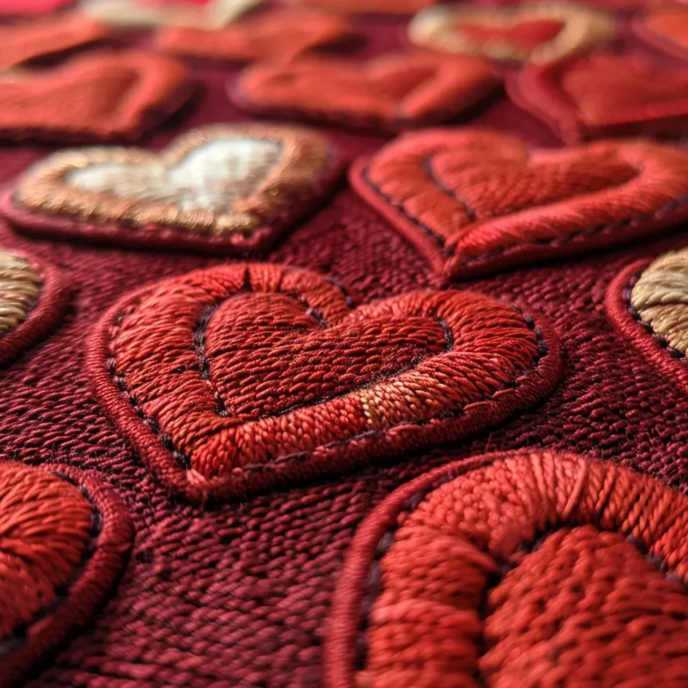 Realistic Embroidery Designs In Closeups Midjourney Prompt | PromptBase