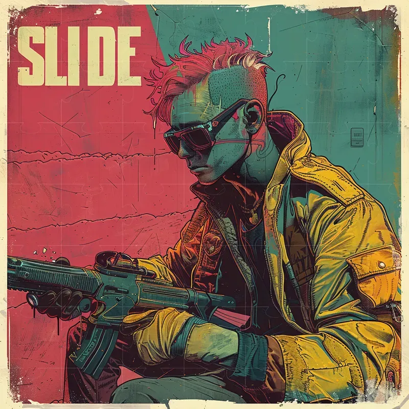 Expressive Game Art Visual Puns Posters Midjourney Prompt | PromptBase