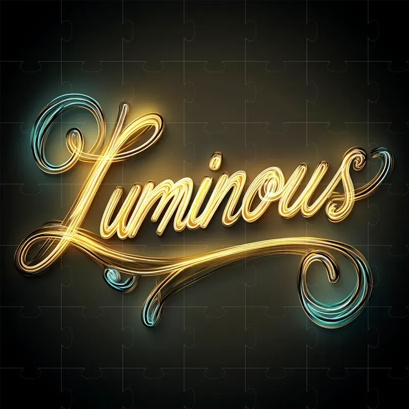 Neon Calligraphy Text Logos Midjourney Prompt | PromptBase
