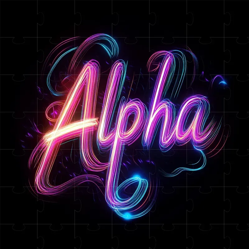 Neon Calligraphy Text Logos Midjourney Prompt | PromptBase