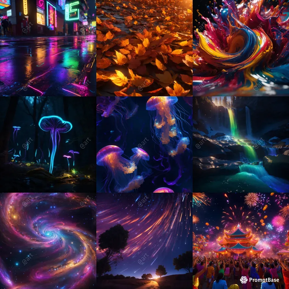 Dynamic Dances Of Colors And Lights Leonardo Ai Prompt | PromptBase