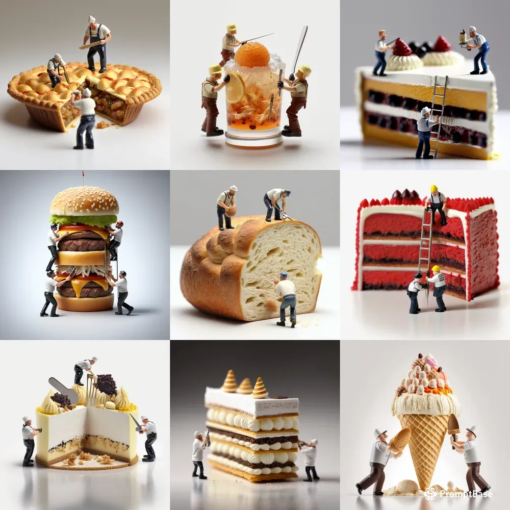 Tiny Workers Midjourney Prompt Promptbase