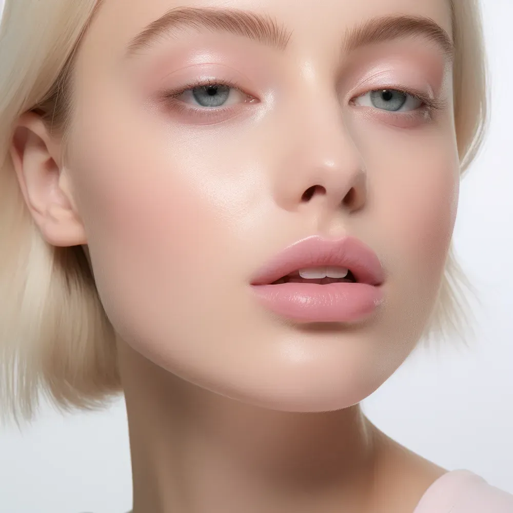 Lipstick Ad Women Portraits Midjourney Prompt | PromptBase