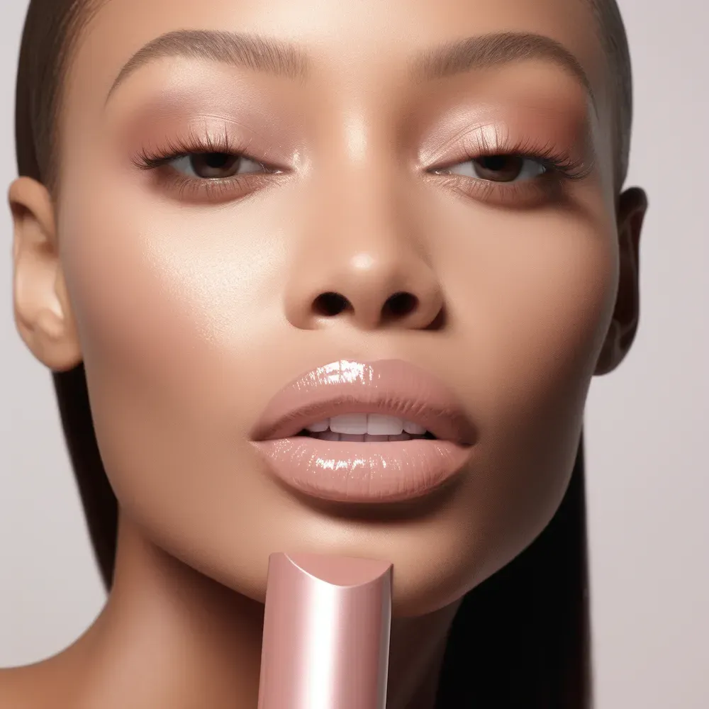 Lipstick Ad Women Portraits Midjourney Prompt | PromptBase