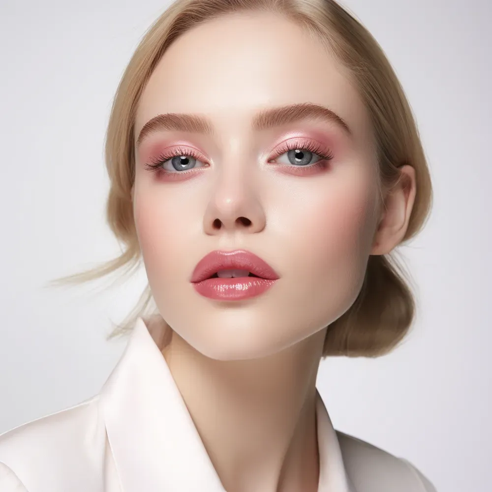 Lipstick Ad Women Portraits Midjourney Prompt | PromptBase