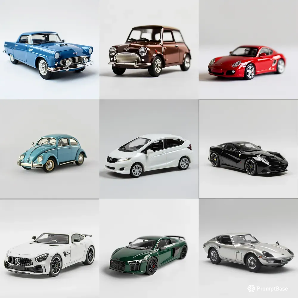 Customizable Toy Car Models Midjourney Prompt | PromptBase