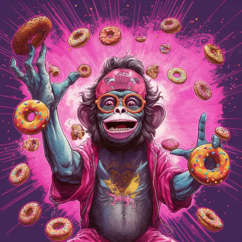 Psychedelic Wizardcore Portraits Midjourney Prompt | PromptBase