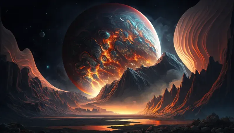 Custom Planet Creator Midjourney Prompt | PromptBase