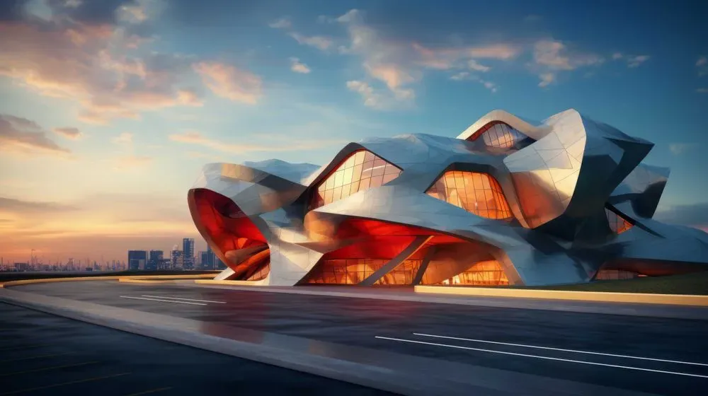 Architectures Designed By Famous Artists Midjourney Prompt | PromptBase