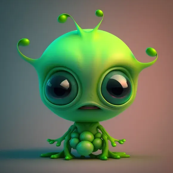 Super Cute Aliens Midjourney Prompt | PromptBase