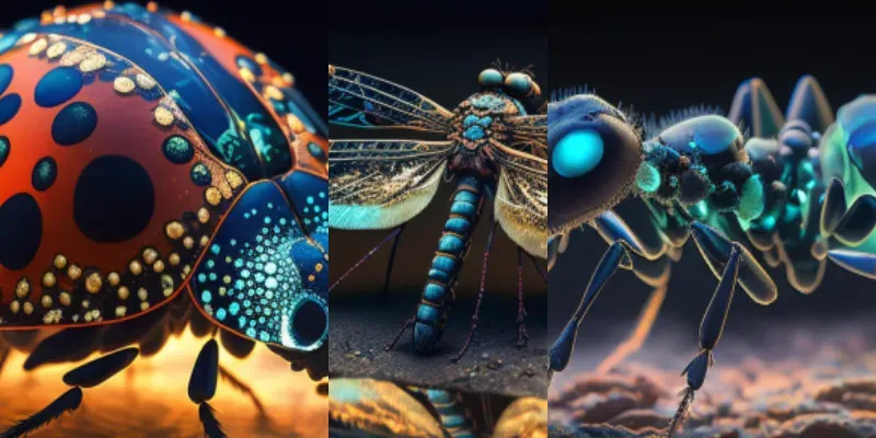 Bioluminescent Bugs Prompt | PromptBase