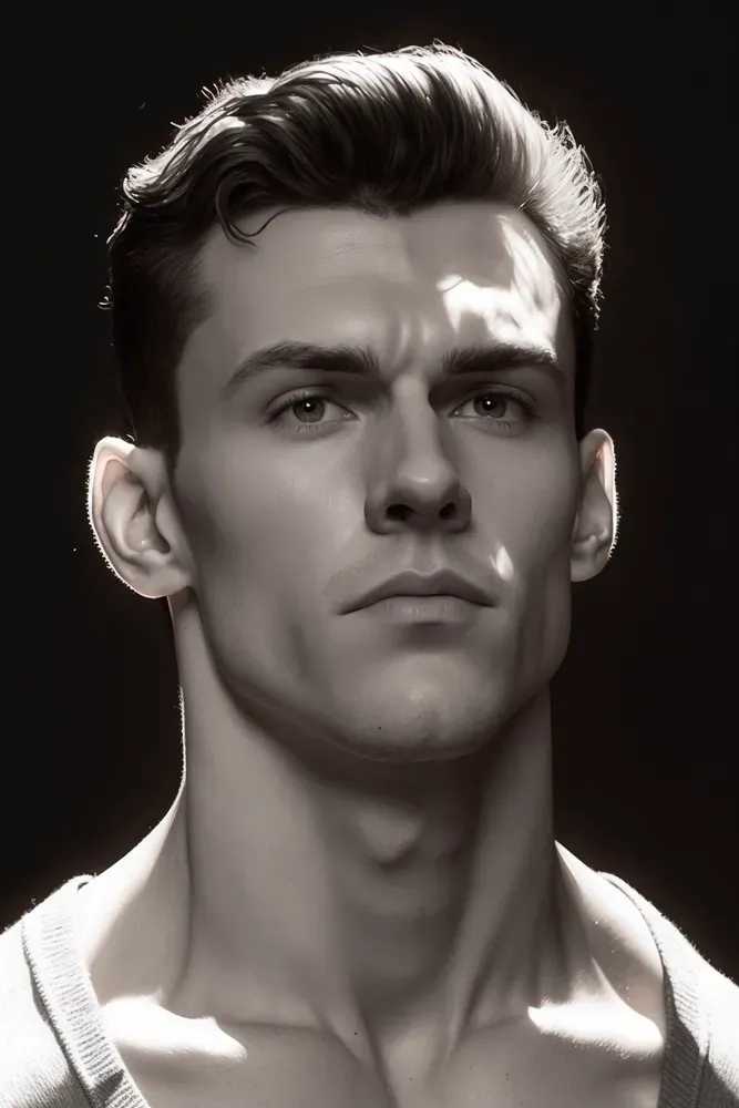 Gigachad Muscular Portraits Midjourney Prompt | PromptBase