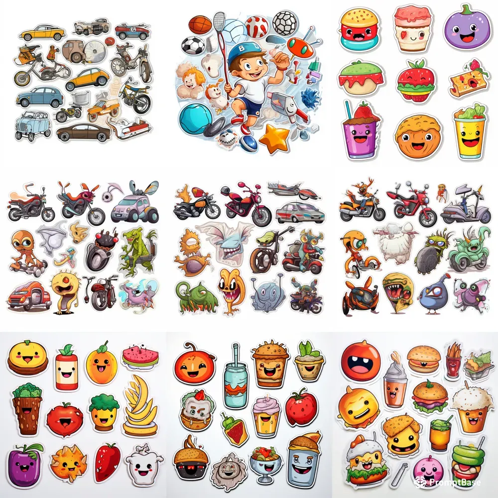 Some Weird Icons Midjourney Prompt | PromptBase