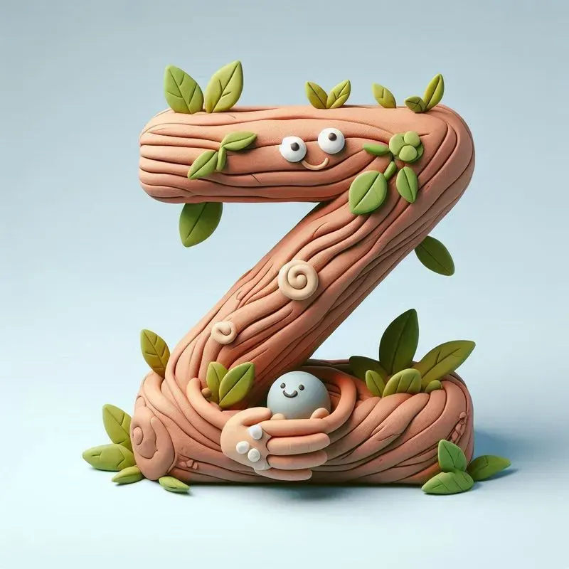 3D Web Illustrations Loopy Clay Letters DALL·E Prompt | PromptBase