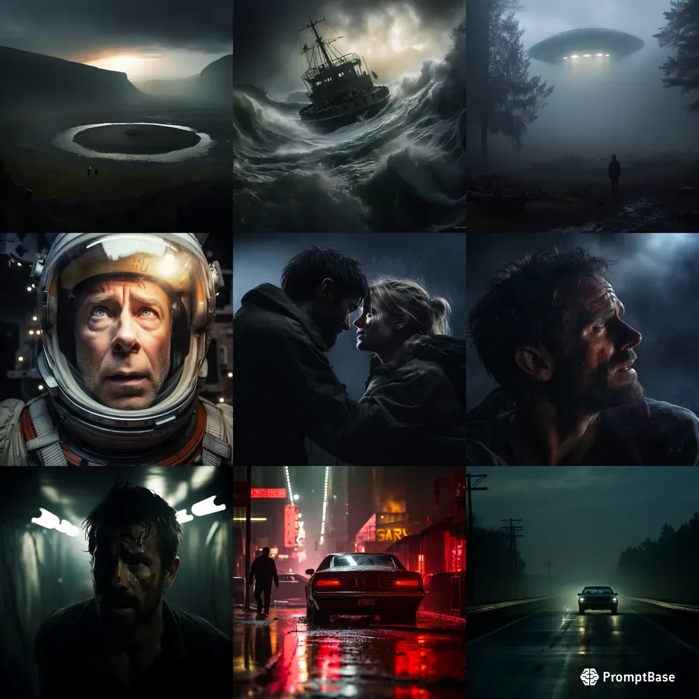 Realistic And Tense Movie Shots Midjourney Prompt | PromptBase